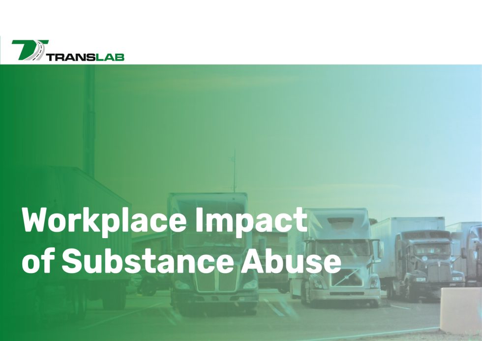 Substance Abuse and Its Toll on Workplace Efficiency and Safety | TRANSLAB